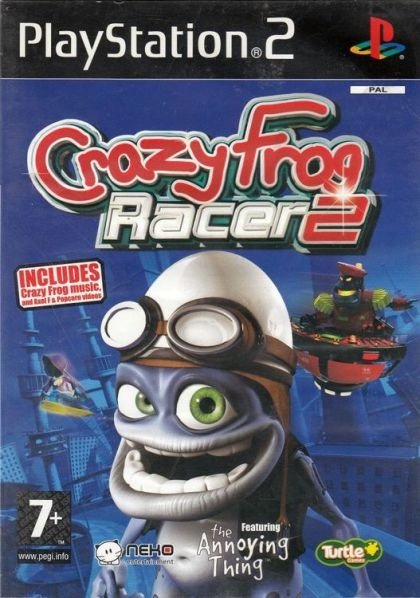 Crazy Frog Racer 2 - Playstation 2 spil - Direkte Fra Lolland