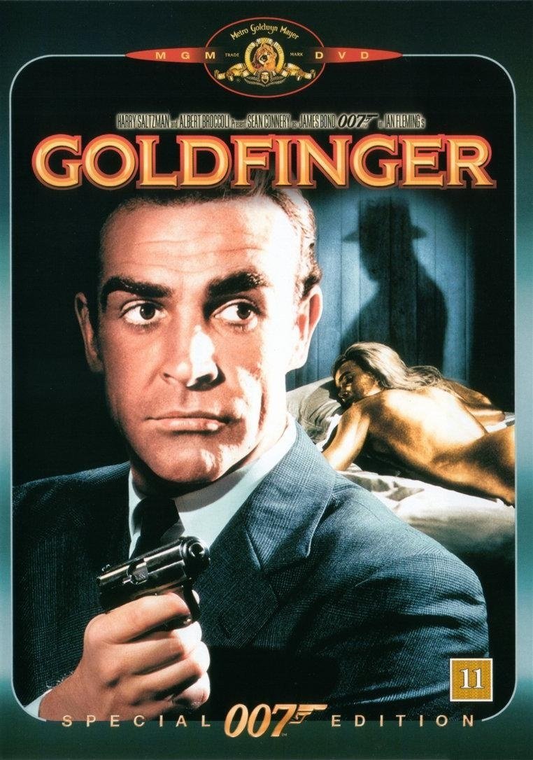 Goldfinger - DVD original indpakning - Direkte Fra Lolland