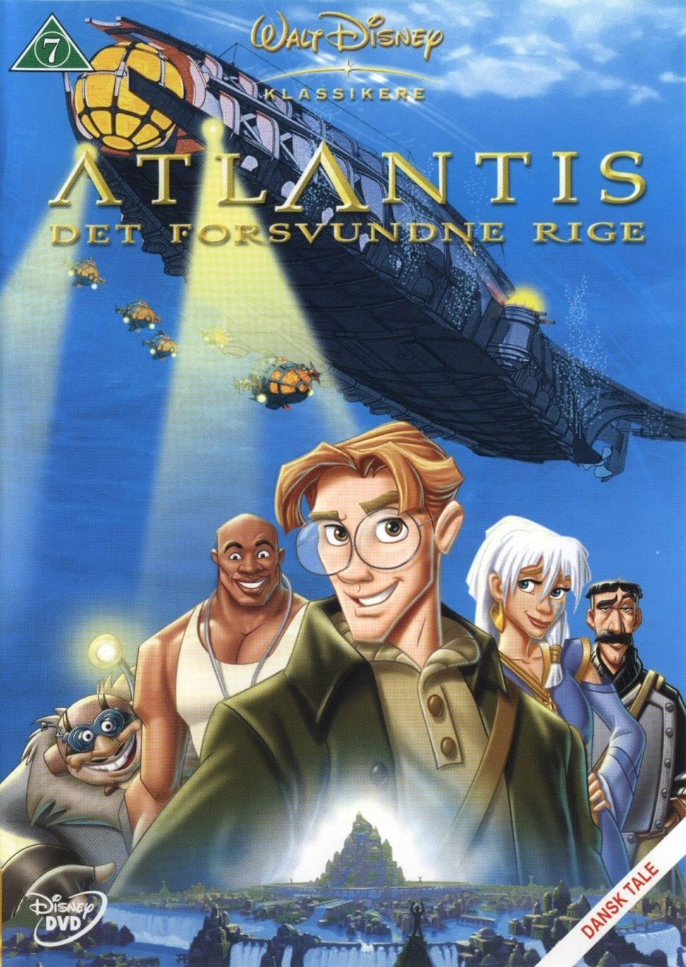Atlantis: Det Forsvundne Rige - Animation, tegne- og børnefilm ...