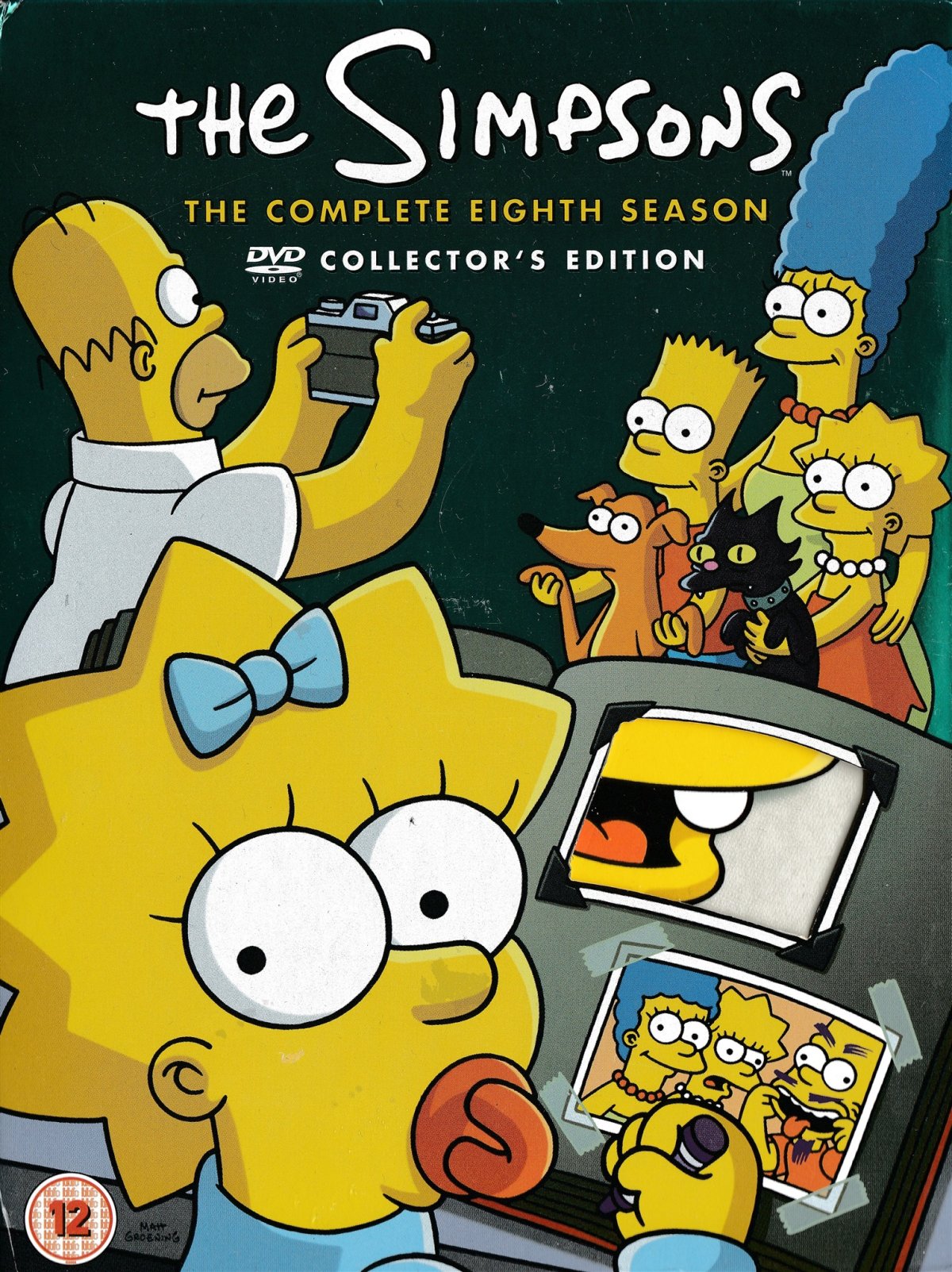 The Simpsons: The Complete Eighth Season - Dvd serier - Direkte Fra Lolland