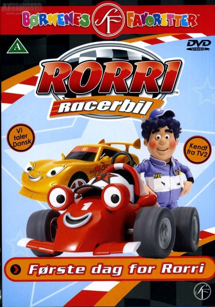 Rorri Racerbil - Første dag for Rorri - Animation, tegne- og børnefilm ...