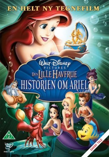 Den lille havfrue - Historien om ariel - Animation, tegne- og børnefilm ...