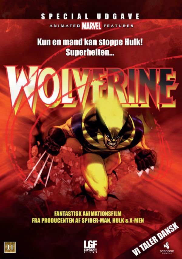 Wolverine - Animation, tegne- og børnefilm - Direkte Fra Lolland