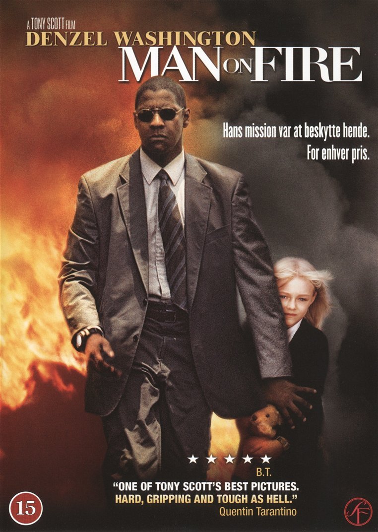 Man on Fire - Dvd film - Direkte Fra Lolland