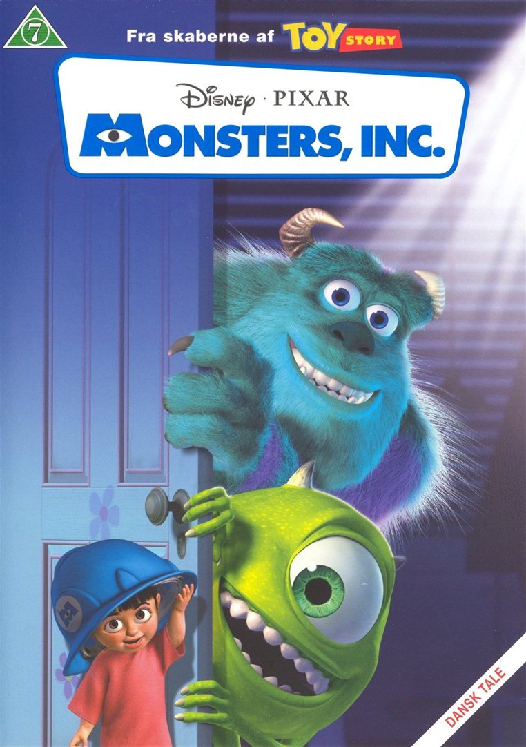 Monsters, Inc. - Animation, tegne- og børnefilm - Direkte Fra Lolland