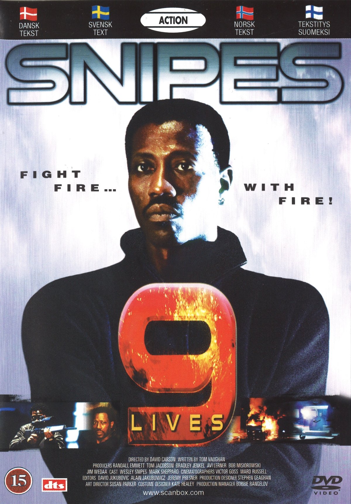 9 Lives - DVD original indpakning - Direkte Fra Lolland