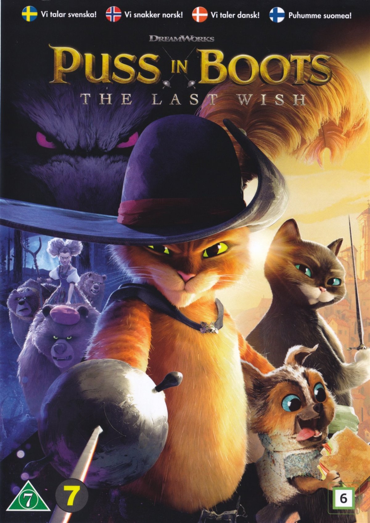 Den Bestøvlede Kat Og Ønskestjernen - Animation, tegne- og børnefilm ...